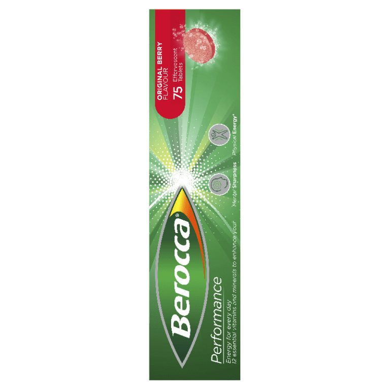 Berocca Vitamin B & C Original Berry Flavour Energy Effervescent ...