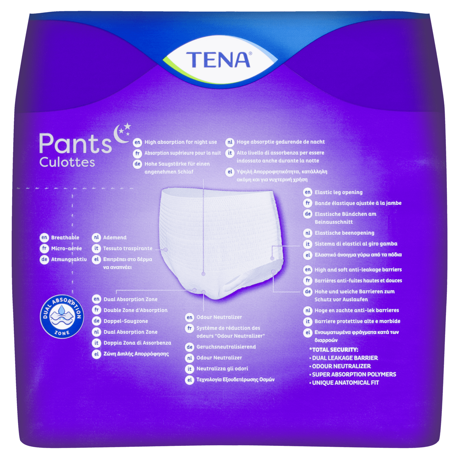 Tena Pants Plus Night Large 12 Pack - Allcare Warehouse