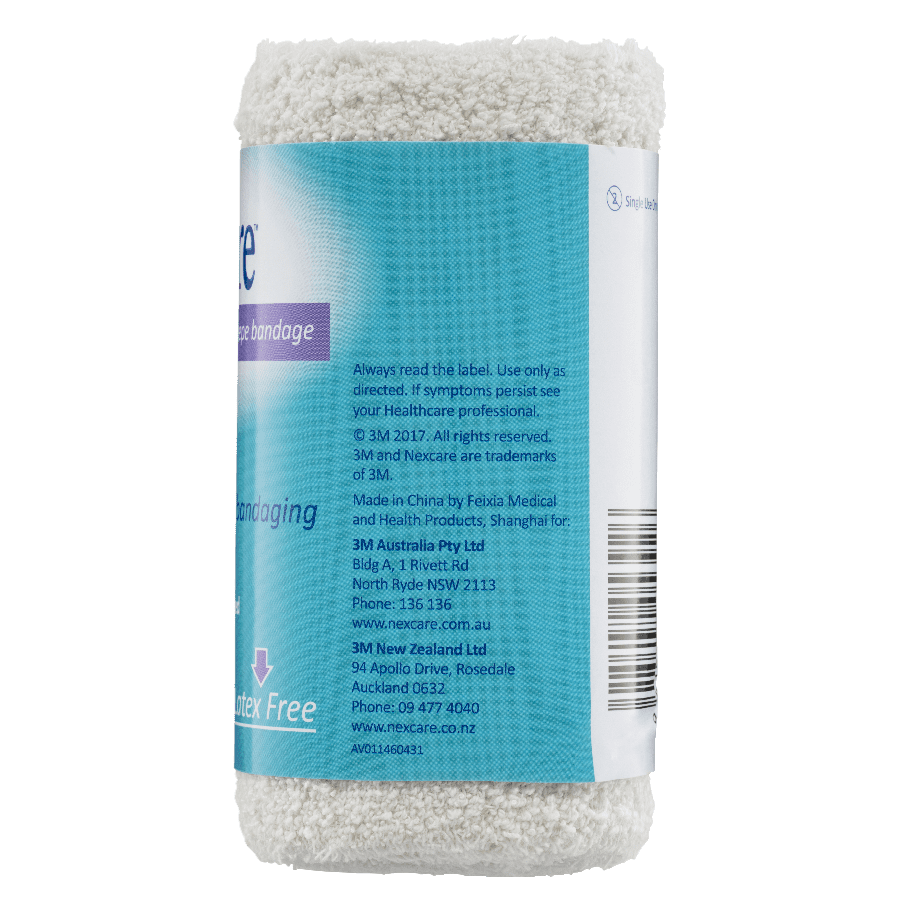 Nexcare™ Medium Crepe Bandage, 10cm x 1.6m - Allcare Warehouse