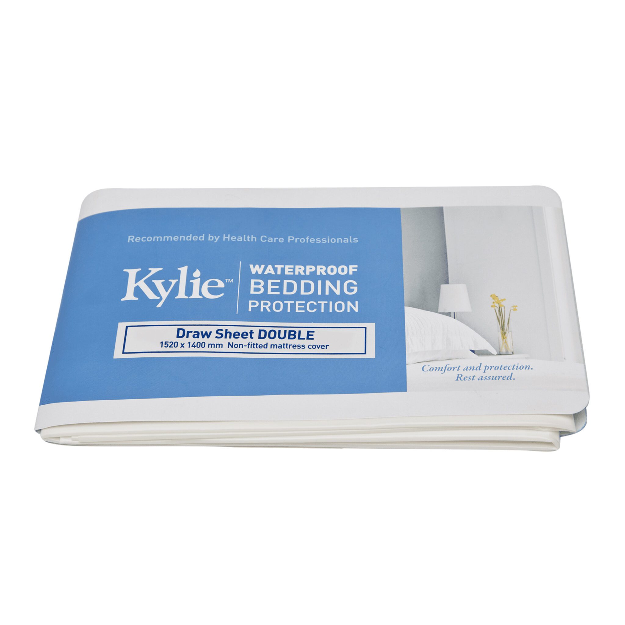 Kylie Draw Sheet W/Proof Double 140 x 152cm - Allcare Warehouse